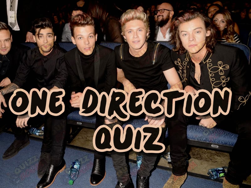 One Direction Quiz Time!